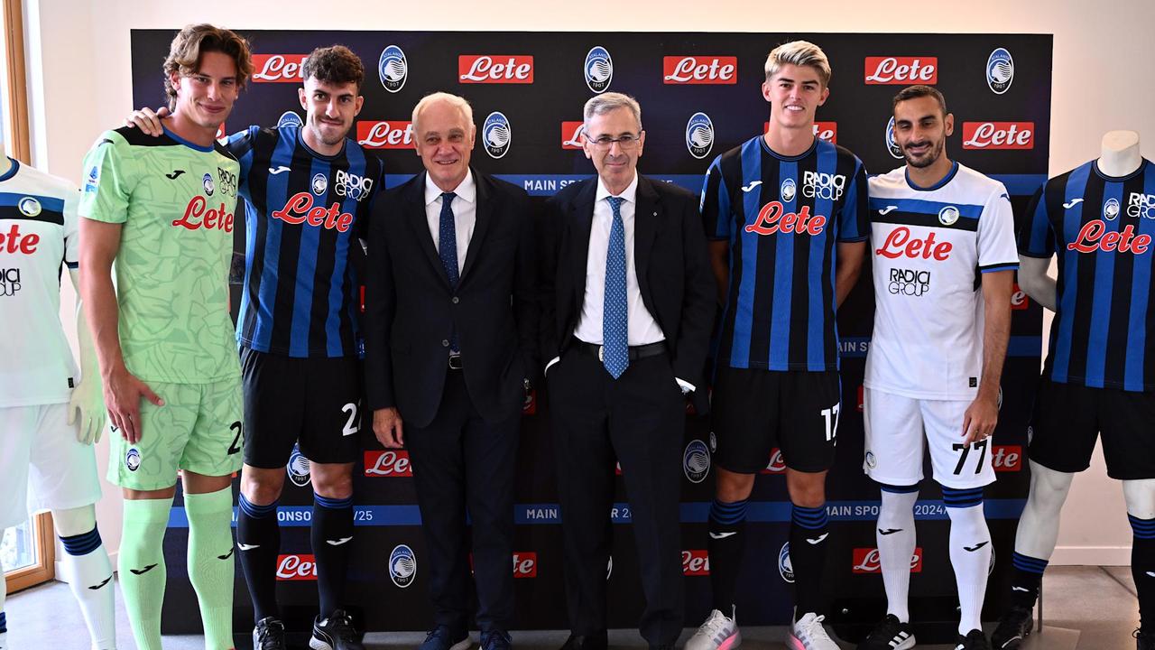 Acqua Lete: Atalanta's Main Sponsor unveiled | Atalanta